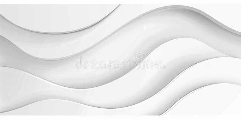 Abstract White Wavy Lines Vector Illustration Stock Illustration ...