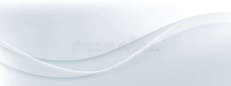 Abstract White Wavy Smooth and Clean Background. Modern Soft Luxury ...
