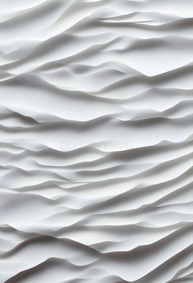 Abstract White Wavy Texture Background Stock Illustration ...