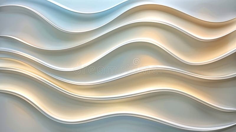 Abstract White Wavy Wall Texture Background, Architectural Detail ...