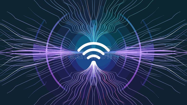Abstract Wi-Fi Signal Representation with Neural Wave Patterns Stock ...