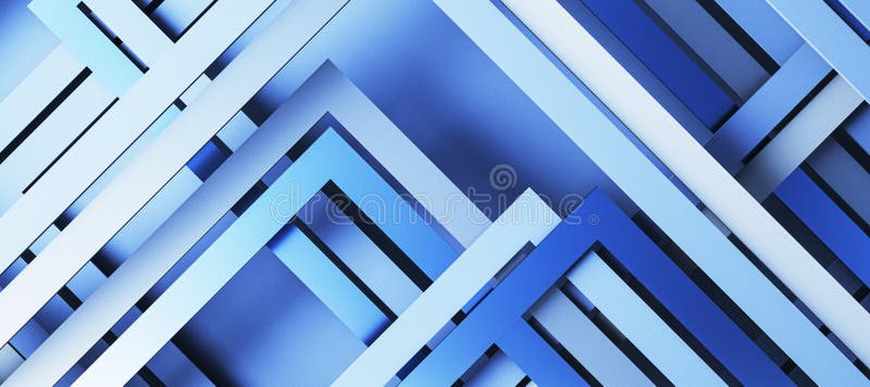 Abstract Wide Blue Linear Background. Landing Page Concept Stock ...