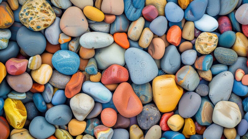 Abstract Wide-format Background with Colorful Rock Spectrum. Ai ...