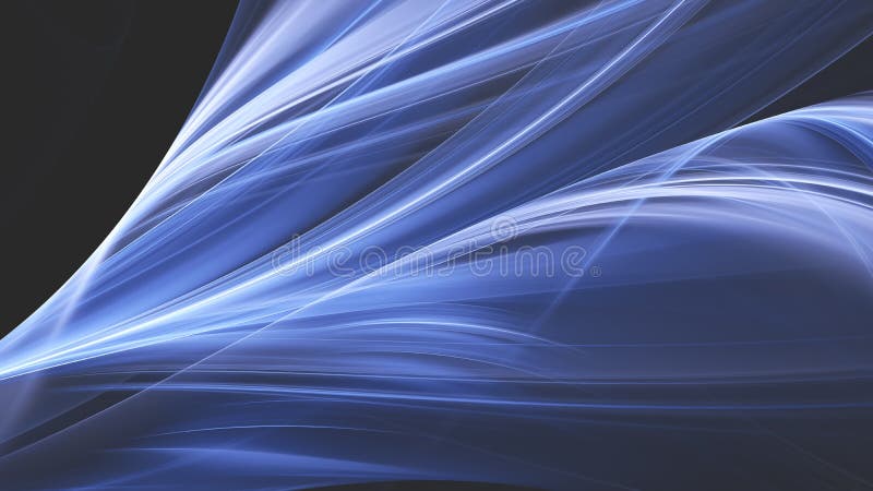 Abstract Widescreen Windy Background Stock Illustration - Illustration ...