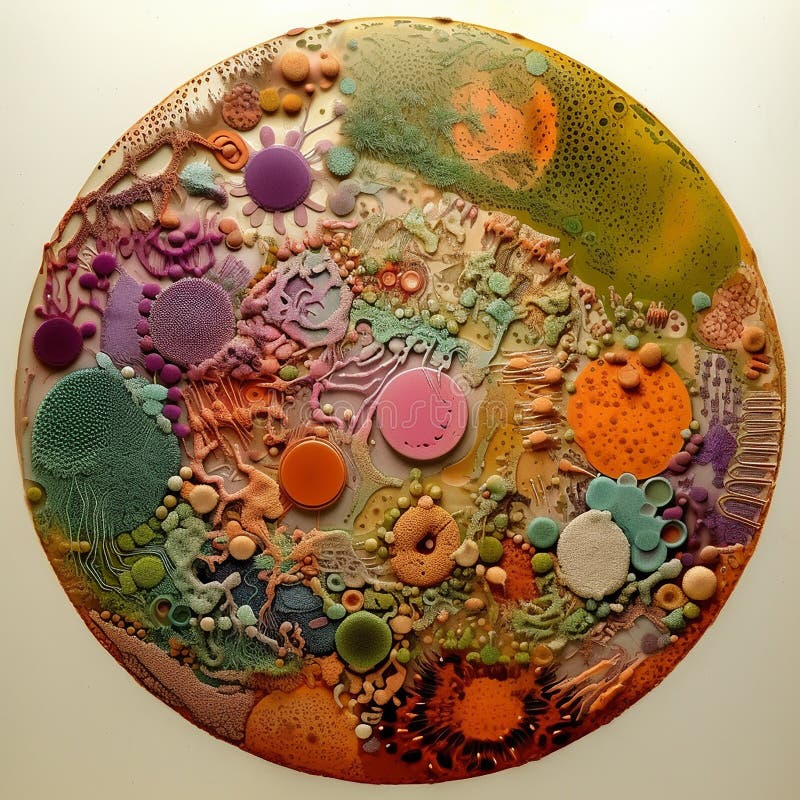 Weirdcore Bacterial Art. Created Using Ai Generative. Created Using Ai ...