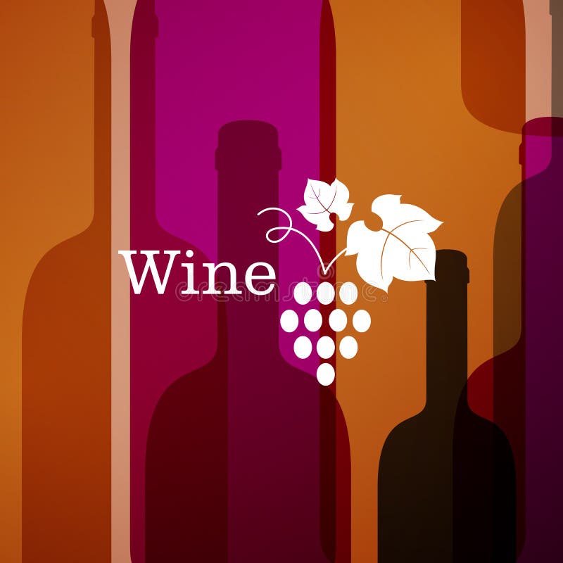Abstract Wine Background stock illustration. Illustration of drink ...