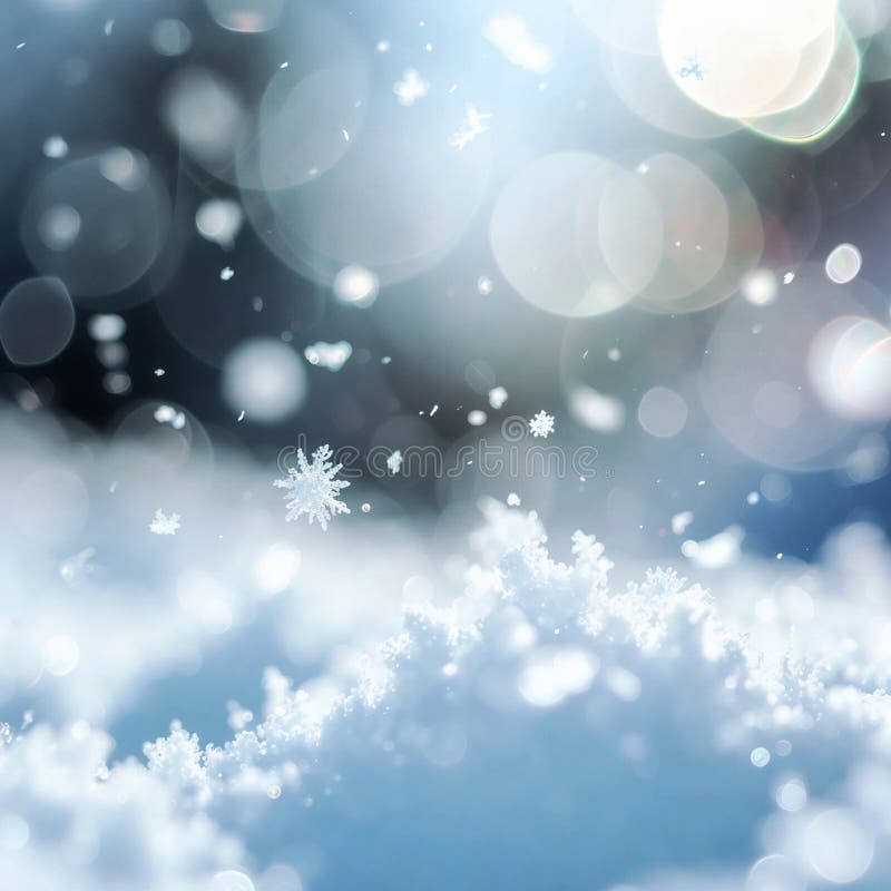 Floating Translucent Snow Particles Stock Photos - Free & Royalty-Free ...