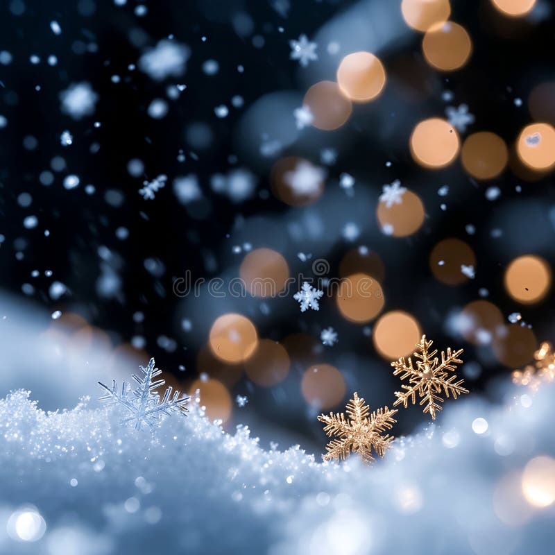 Floating Translucent Snow Particles Stock Photos - Free & Royalty-Free ...