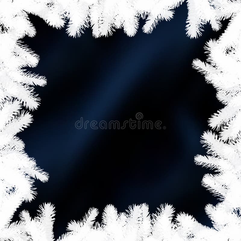 Abstract winter frame stock illustration. Illustration of geometrical ...