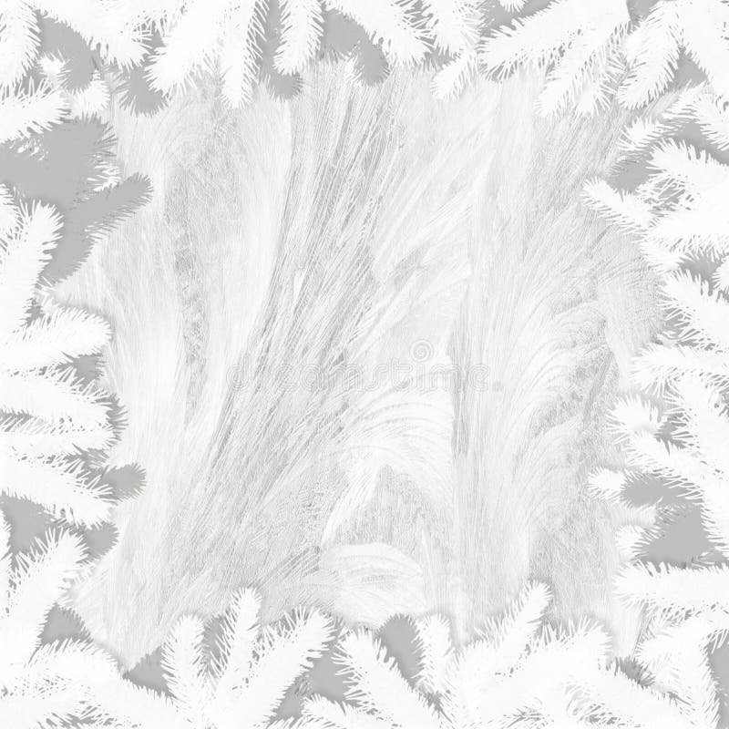 Winter Frame - Abstract Background Stock Illustration - Illustration of ...