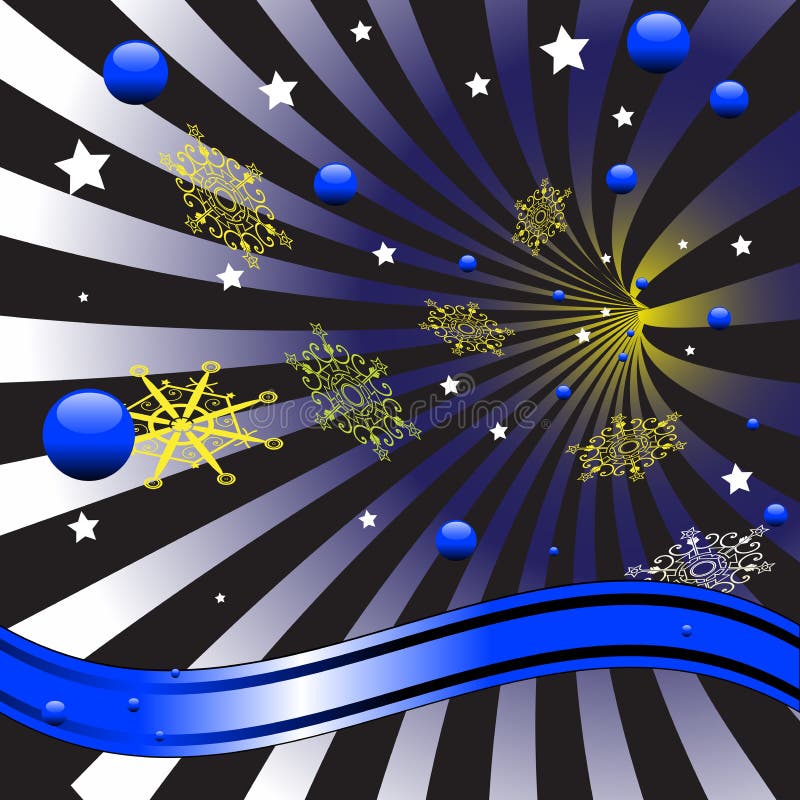 Abstract Winter Greeting Picture. Image: 6843587