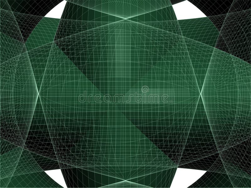 Abstract Wire Net Structure Vector Stock Vector - Illustration of ...