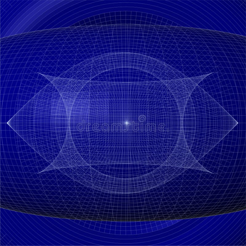 Abstract Wire Net Structure Vector Stock Vector - Illustration of ...