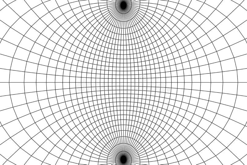 Abstract Wireframe on White Background Stock Illustration ...