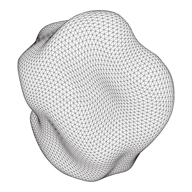 Abstract Wireframe Mesh Stock Vector Illustration Of Education 111537446