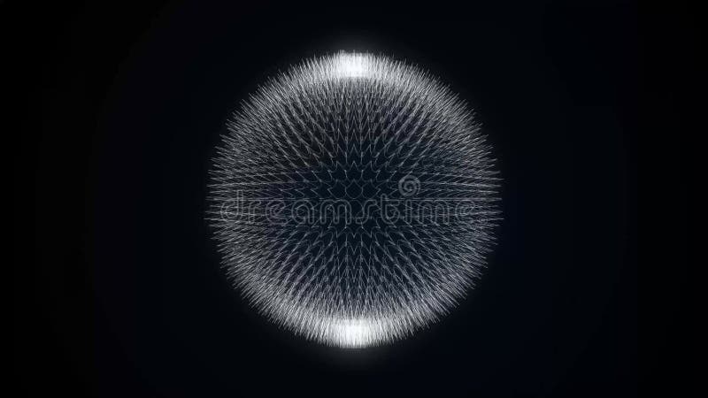 Abstract Wireframe Shapes Stopmotion Seamless Looping Stock Footage ...