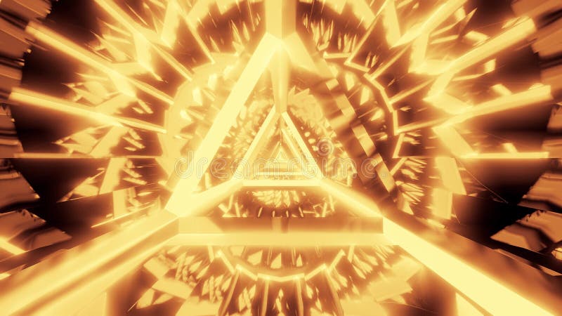 Abstract Wireframe Triangle Design 3d Illustration Wallpaper Background ...