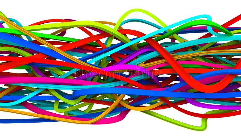 Cable Abstract border stock vector. Illustration of sticker - 18434414