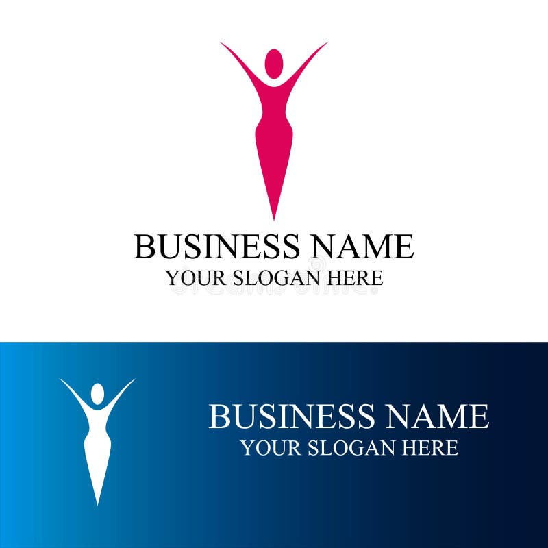 Abstract woman logo stock vector. Illustration of diet - 80750322