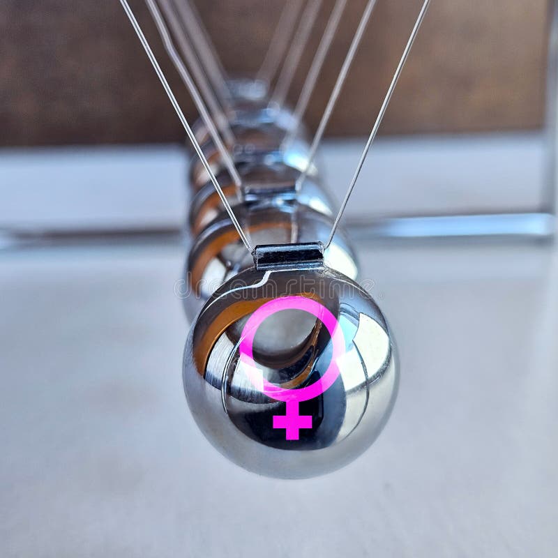 Abstract Women in Management or STEM Education Concept Using Newton S ...