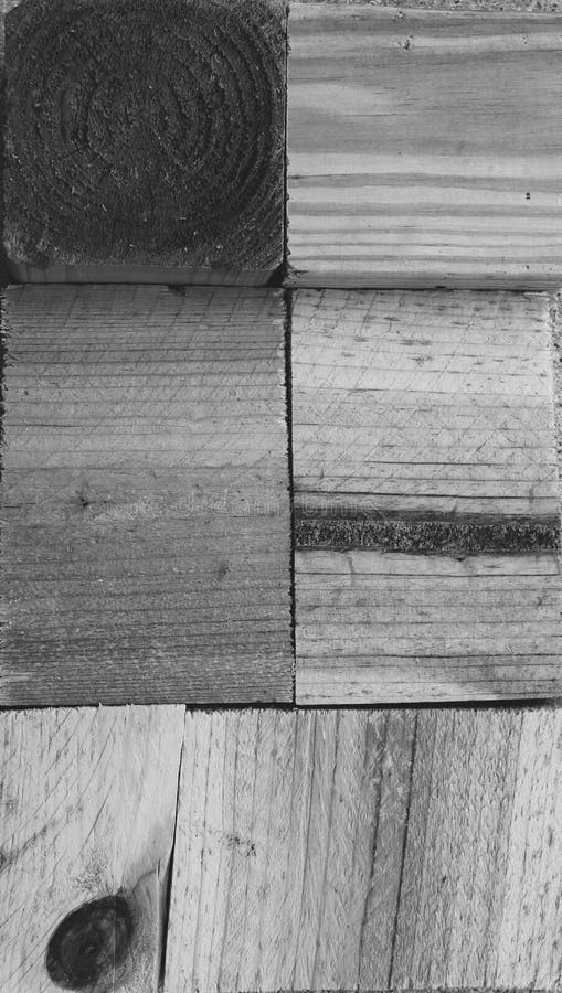 Abstract Wood Blocks Geometric Monochromatic Background Texture Full ...