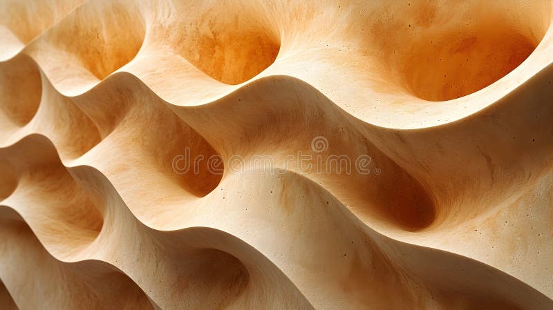 Abstract Wood Carving Texture Organic Pattern Background Stock ...