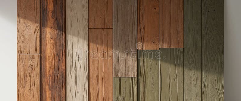 Abstract Wood Panel Design with Earthy Tones Stock Image - Image of ...