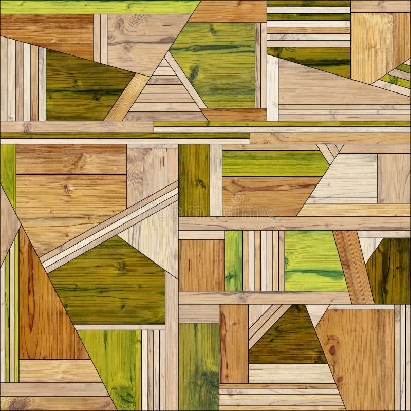 Abstract Wood Pattern Parquet Texture Various Stock Illustration ...