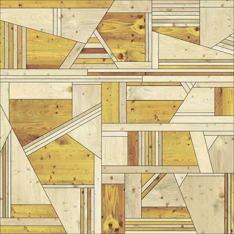 Abstract Wood Pattern Parquet Texture Various Stock Illustration ...