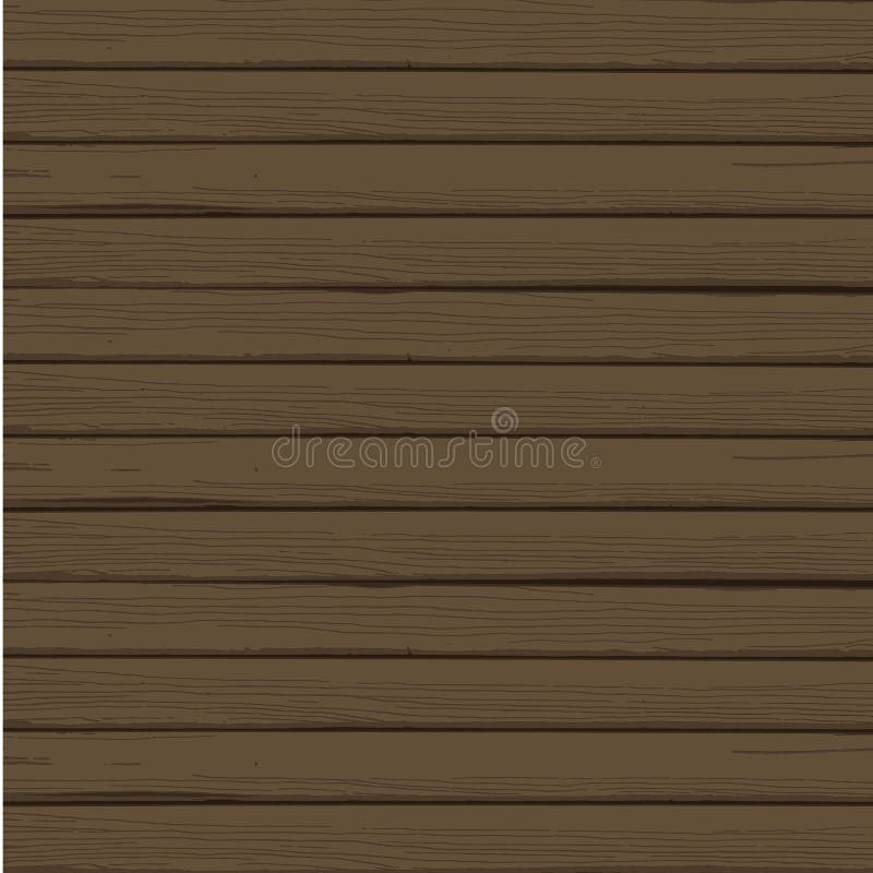 Abstract Wood Plank in Horizontal Dark Brown Background Stock Vector ...