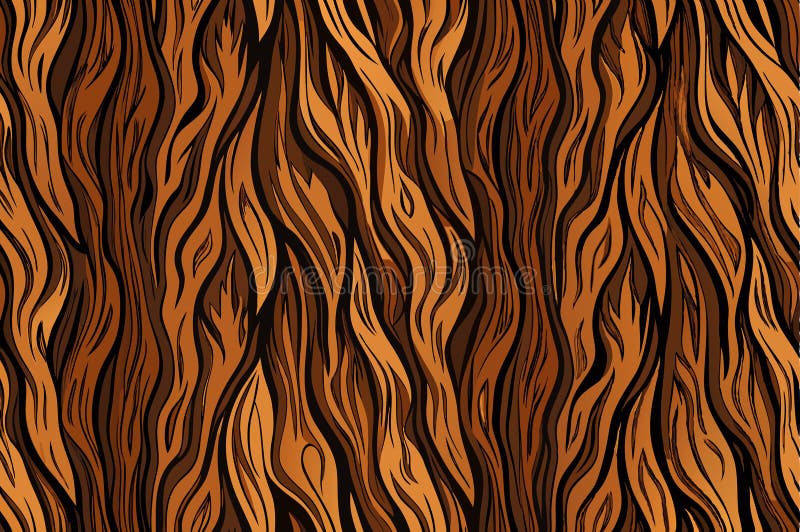 Abstract Wood Texture. Unusual Wallpaper or Background. Seamless ...