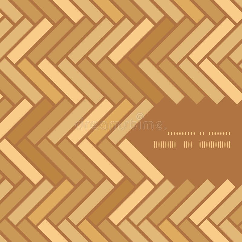 Abstract Wooden Floor Panels Frame Corner Pattern Stock Vector ...
