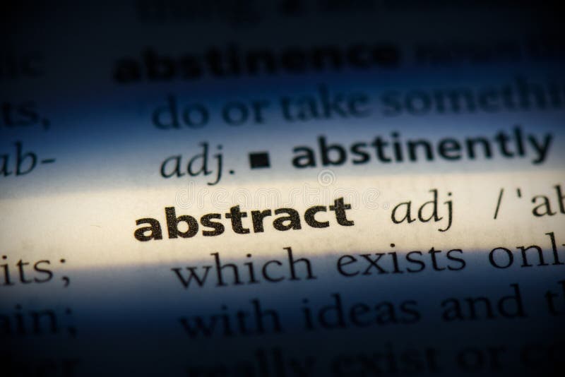 Abstract stock photo. Image of printed, word, minimal - 161088792