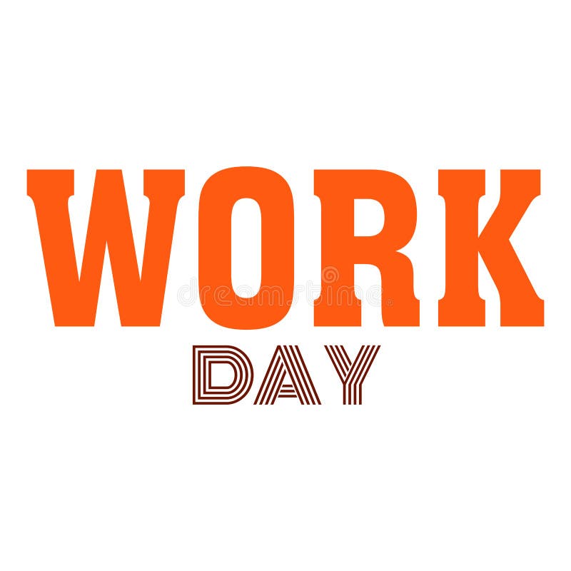 Happy Work Day stock vector. Illustration of businessman - 114327881