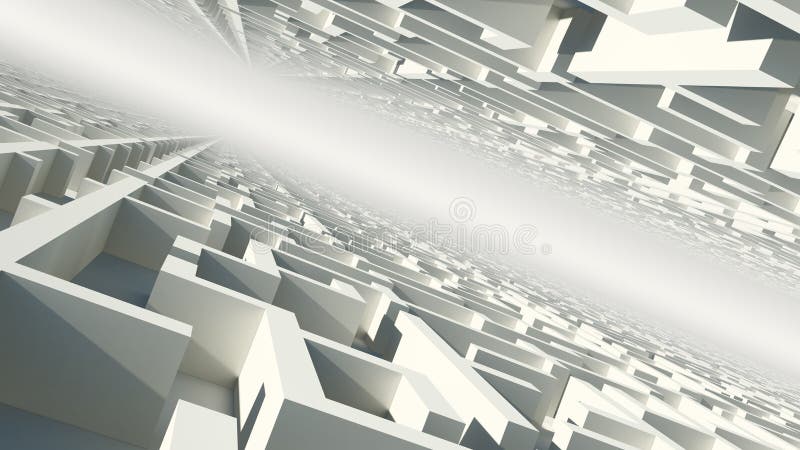 3d infinity maze stock illustration. Illustration of maze - 13723891