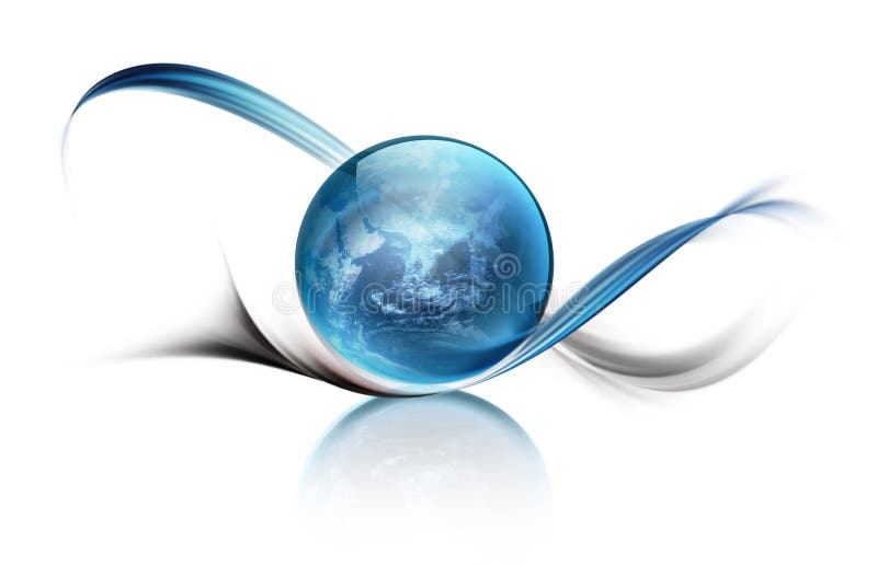 Abstract World Map - Vector Illustration - Geometric Structure Stock ...