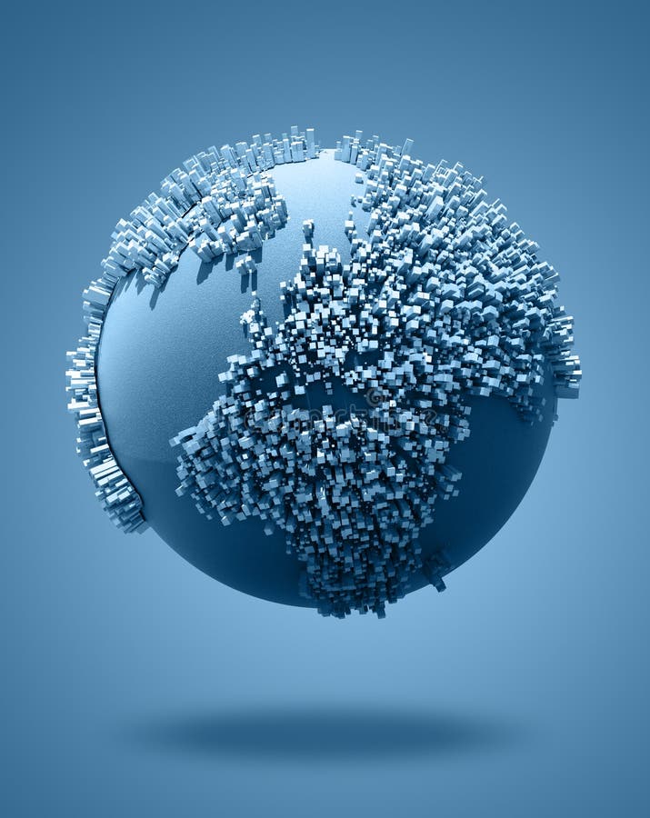 Abstract world stock illustration. Illustration of creative - 17474607