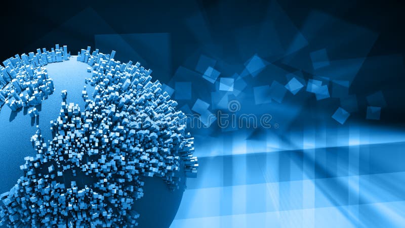 Abstract world stock illustration. Illustration of globe - 17894654