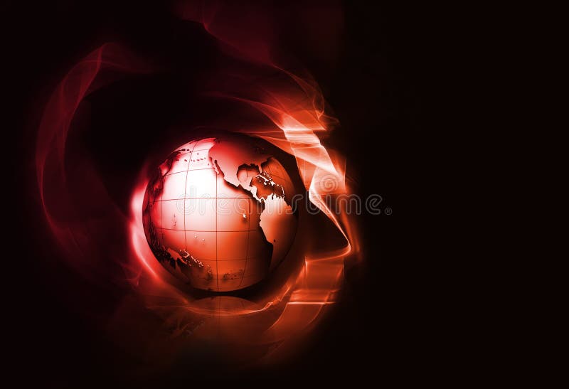 Abstract world stock illustration. Illustration of copy - 14227853