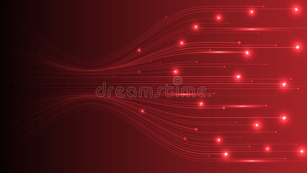 Abstract World Future Technology Digital Circuit Stock Illustrations ...