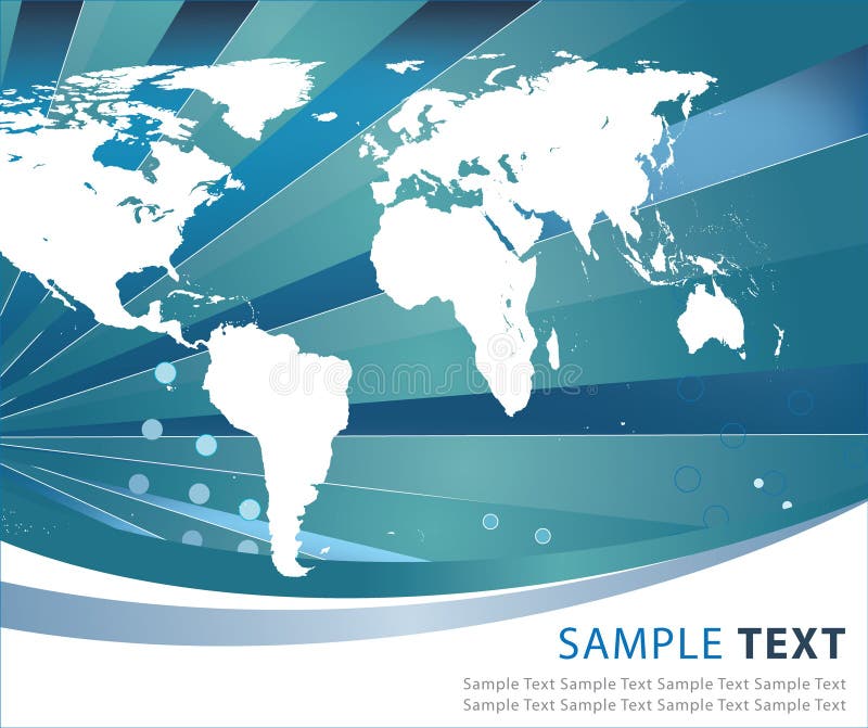 Abstract World Globe Design Stock Illustration - Illustration of ...