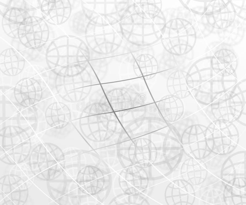 World Map With Lines Between The World S Cities Stock Image - Image of ...