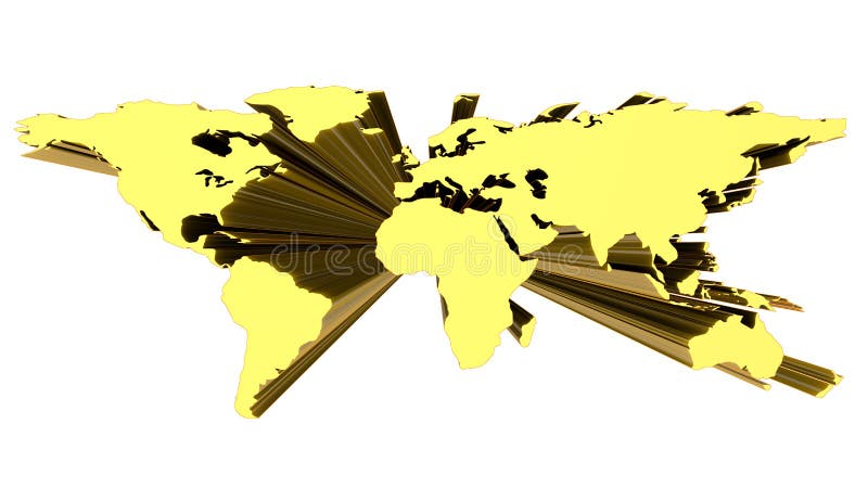 Abstract world map stock illustration. Illustration of abstract - 23480883