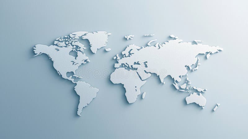 Abstract world map design stock illustration. Illustration of ...