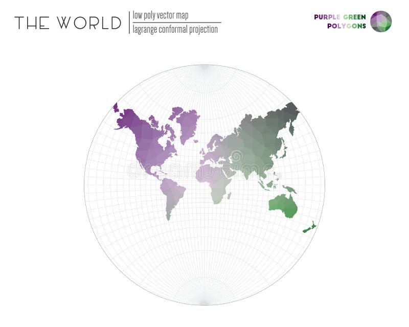 Abstract world map. stock vector. Illustration of background - 163154458