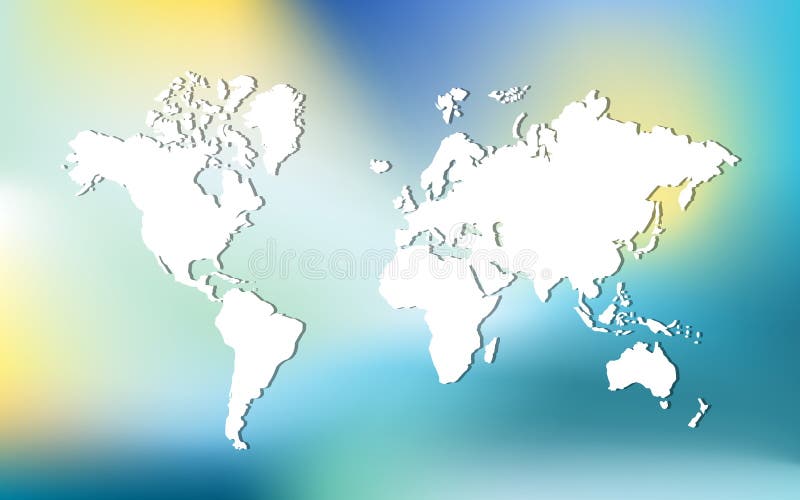 Abstract world map stock vector. Illustration of north - 313709599