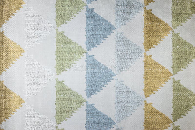 Colorful Geometric Triangle Fabric Texture Background in Pastel Tones ...