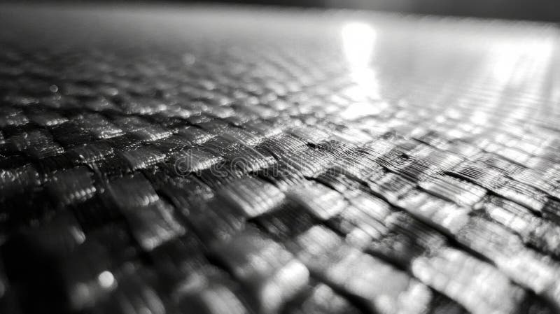 Abstract Woven Texture Illuminated by Light Stock Illustration ...