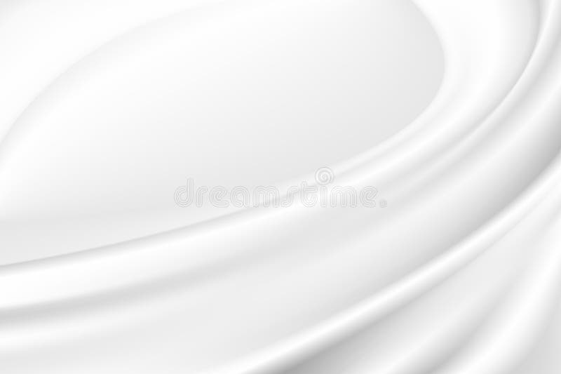 Abstract Wrinkles White Silk Cloth Fabric Wave Overlapping with Light ...