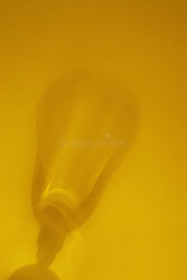 Abstract Yellow Background with Blurred Glass Shadows. Stock Image ...